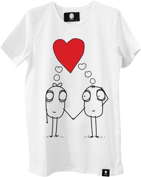 Download Romantic Cartoon Couple Tshirt Design