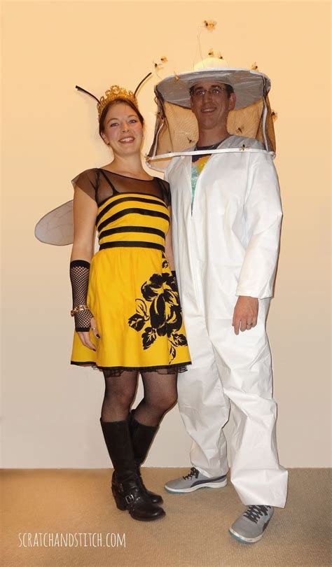 Queen Bee Costume And Beekeeper Costume Queen Bee Costume Bee Costume