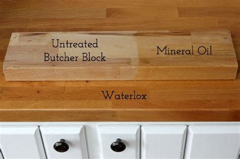 How To Finish Butcher Block Countertops