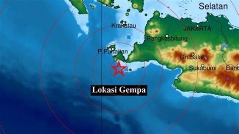 Gempa Guncang Banten Pagi Ini Minggu 8 Mei 2022 Baru Saja Guncang Di