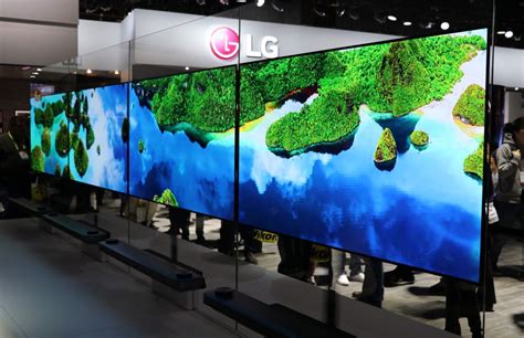 our hands on look at lg s incredible signature w oled wallpaper tv