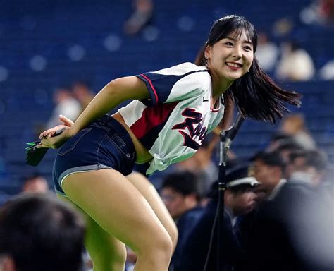 ＜韓国・オーストラリア＞試合を盛り上げる韓国のチアたち（撮影・木村 揚輔） ― スポニチ Sponichi Annex 野球