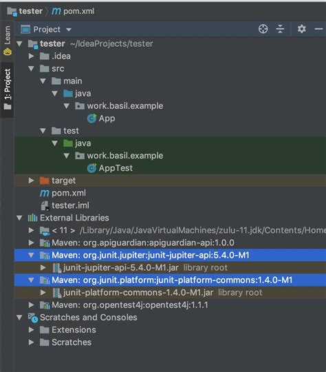java tests run under junit 4 but not junit 5 — compiles