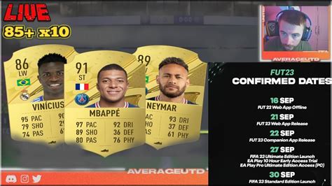 Live Fifa 22 Using My Fifa 23 Starter Team In Fifa 22 Web App Released