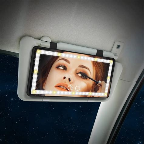 Foldable Ipad Mini Size Travel Comfortable Cosmetic Compact Folding Led