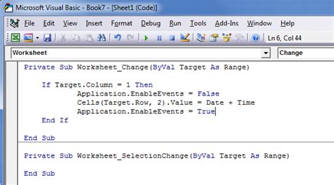 how to automatically add a time date stamp whenever you add or edit a