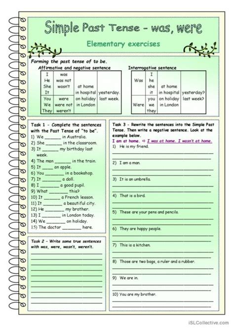 2 944 Past Simple Tense English Esl Worksheets Pdf And Doc