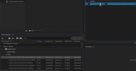 how to use adobe media encoder to export adobe premiere projects