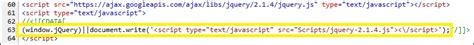 adding jquery to an empty asp web project using scriptmanager