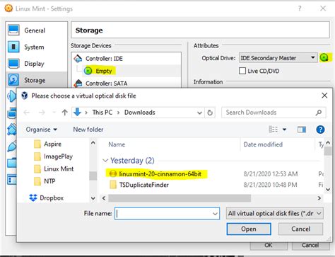 how to install linux mint on virtualbox foss linux