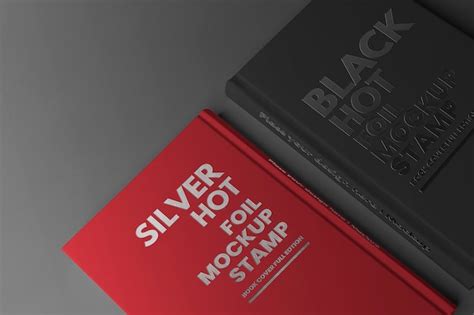 Premium Psd Mock Up Design For Hardback Book Cover