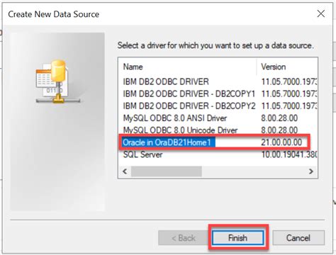 To Connect Oracle Database Through Odbc Driver