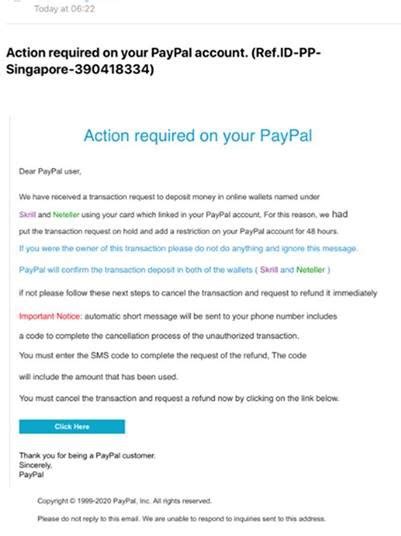 Police Advisory On Phishing Scams Involving E Mails And Text Messages