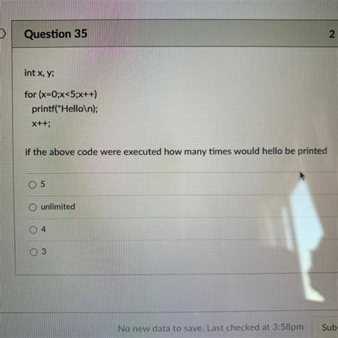 solved question 33 void display int x { x printf the