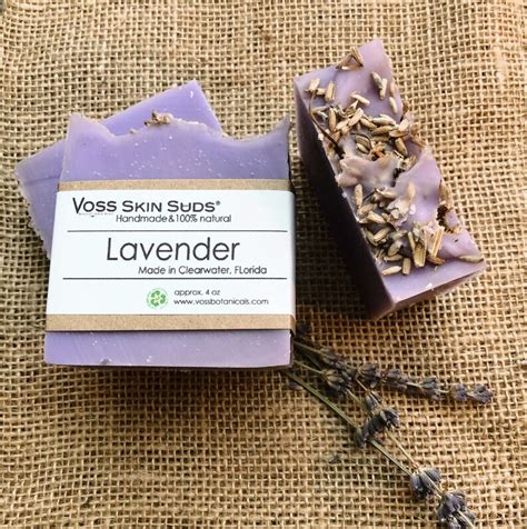 Lavender Soap Natural Soap Handmade Cold Process Soap Etsy