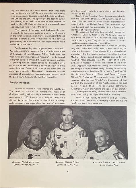 Apollo Mission Summary