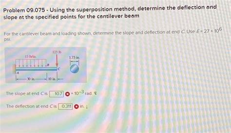 Solved Problem 09 075 Using The Superposition Method