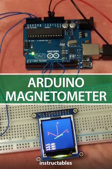 arduino magnetometer arduino projects arduino useful arduino projects