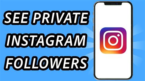 How To See Private Instagram Account Followers Without Following Free