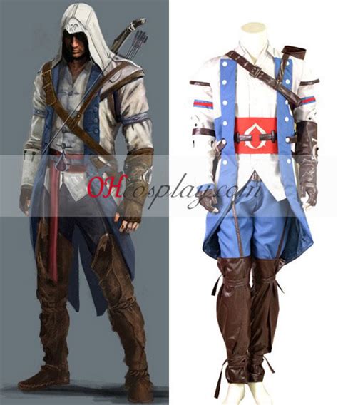 Assassins Creed Iii Connor Render Cosplay Costume Uk