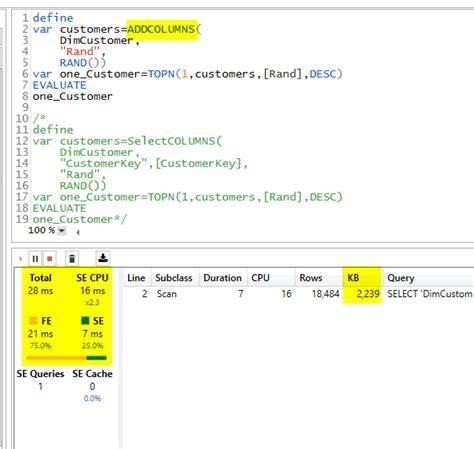 create a subset of the table in power bi and add