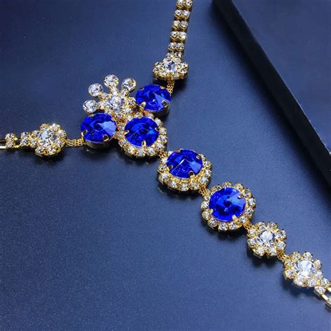 Sexy Crystal Rhinestone Chest Breast Chain Body Chain Etsy