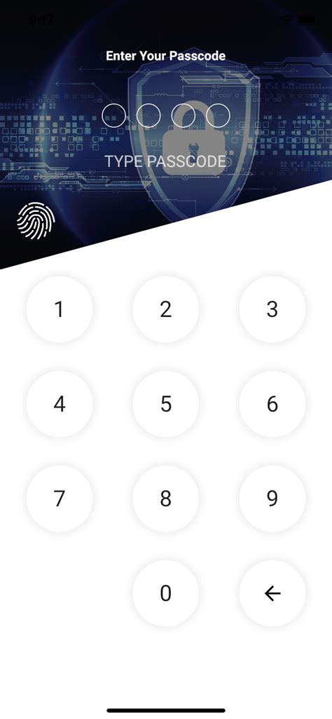 flutter pass code page or pin code page package