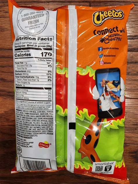 Cheetos Crunchy Cheese Flavored Snacks Xxtra Flamin Hot 44 Off