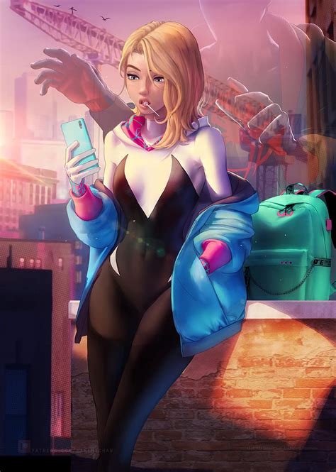 Spider Gwen Gwen Stacy Miles Morales Marvel Comics Spider Man