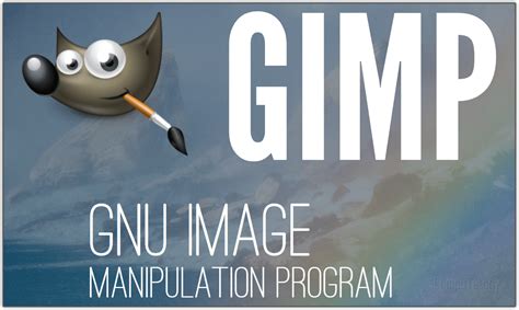 gimp image manipulation program edntg over