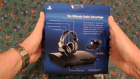 Ps3 Pulse Wireless Headset Unboxing Youtube