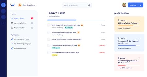 laravel and vue task management application fuel media