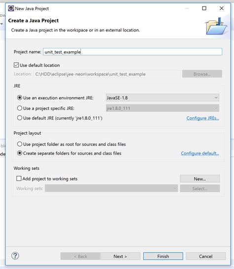 how to write a test case in java