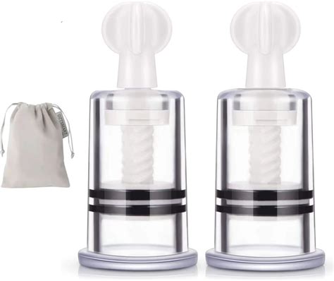 Jp Dztsmart 乳首開発 乳首責め 【 2本セット】吸引の刺激 手動式吸引ポンプ 乳頭吸引器 乳首 吸引 乳首