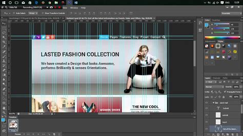 website design using bootstrap 4