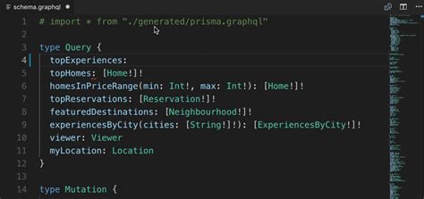 description programming languages similar projects of vscode graphql
