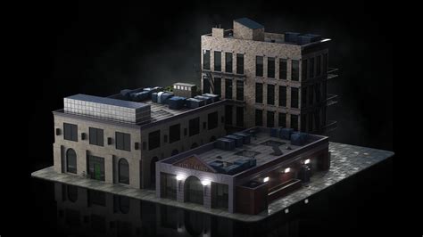 kitbash3d — brooklyn — Ассеты для unreal engine