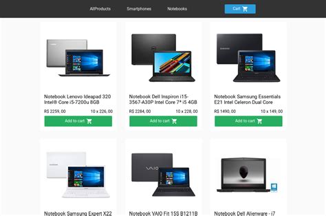 vue cart made with vue js