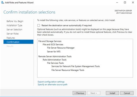 hyper v vms on an nfs share on windows server 2016 experiment