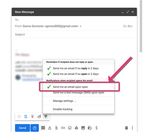 How To Set Up Email Tracker To Get An Email Notification Upon Email