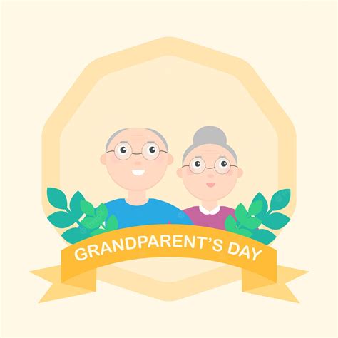 Premium Vector Grandfather And Grandmother Illustration