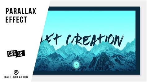parallax effect css javascript tutorial