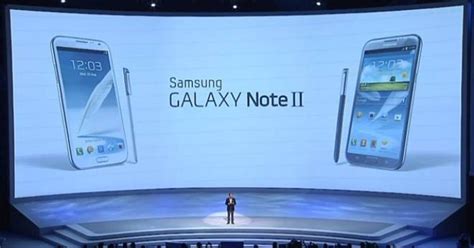 Ifa 2012 Samsung Presenta Oficialmente El Galaxy Note Ii Fayerwayer