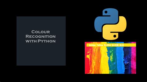 colour recognition with python