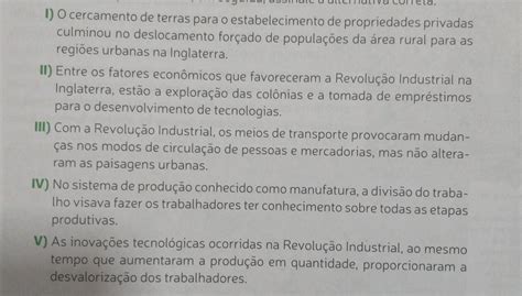 6 Leia As Afirmações Abaixo E Em Seguida Assinale A Alternativa