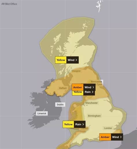 Met Office Issues Storm Isha Danger To Life Warnings As Uk Battered