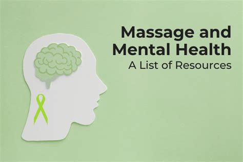 Massage And Mental Health Associated Bodywork And Massage Professionals