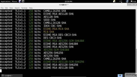 ssl scanning kali linux ssl tls vulnerability scanner youtube