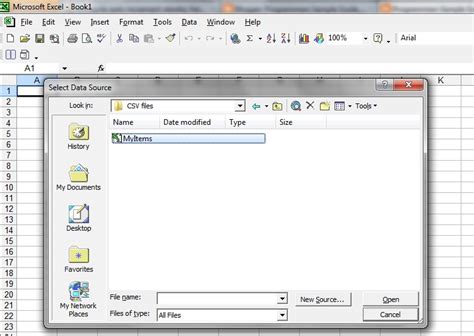 programmers sample guide import a csv file into excel containing