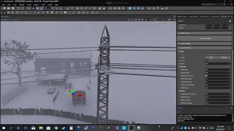 snow displacement shader in cryengine 5 6 youtube